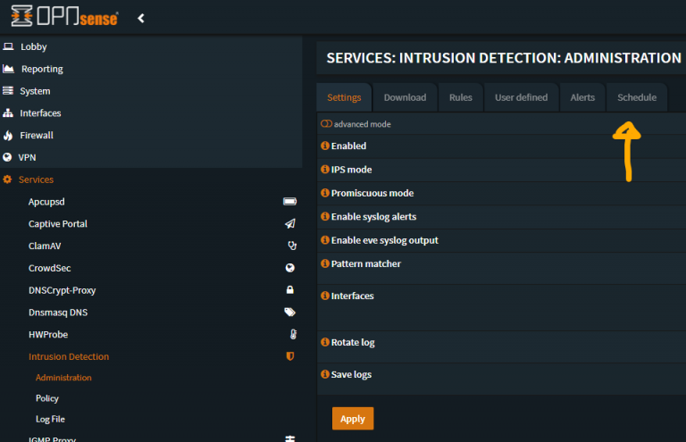 OPNSense and Enabling Suricata Rules | Nova-Labs