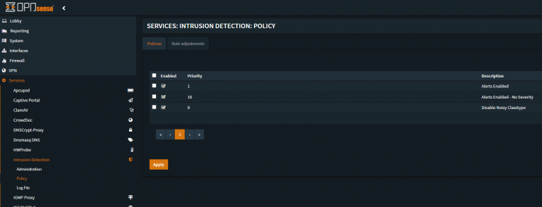 OPNSense and Enabling Suricata Rules | Nova-Labs